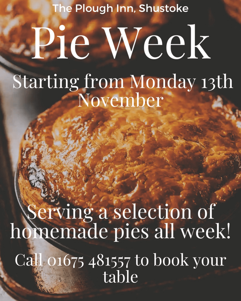 What's On | The Plough Inn, Shustoke